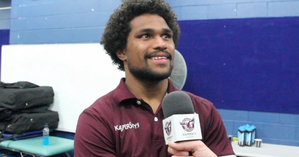 IN THE SHEDS with Jayden Hodges | Manly Warringah Sea Eagles