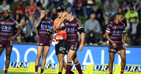 Injury update on Lachlan Croker | Manly Warringah Sea Eagles