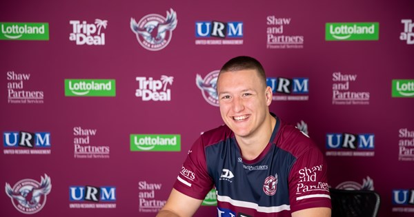 Sean Keppie re-signs with Sea Eagles | Manly Warringah Sea Eagles