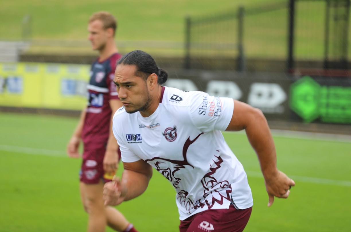 Sea Eagles Captain's Run for Storm game | Manly Warringah Sea Eagles