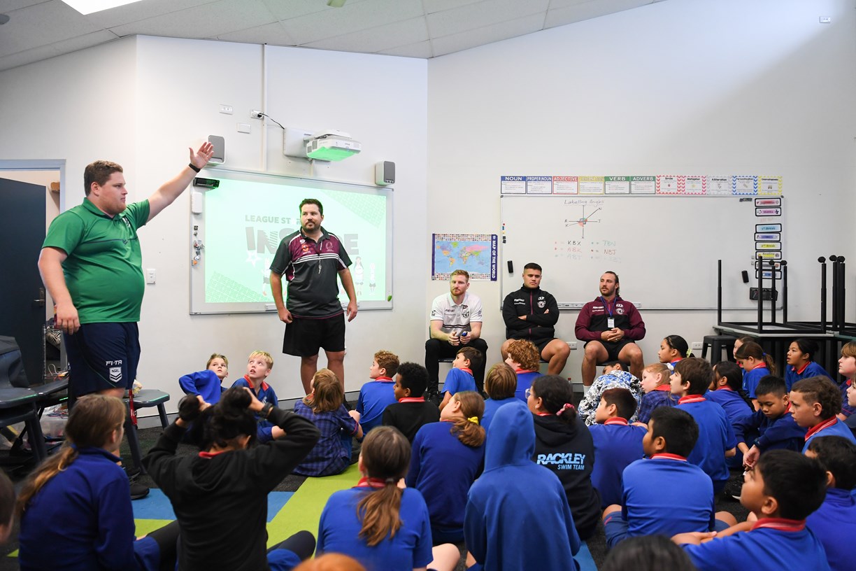Wavell Heights State School visit | Manly Warringah Sea Eagles