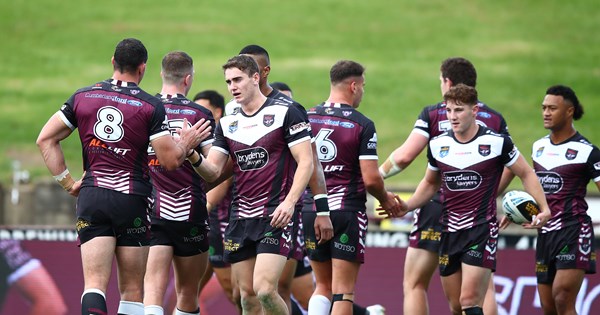 Rd 12 Blacktown Workers team vs Raiders | Manly Warringah Sea Eagles