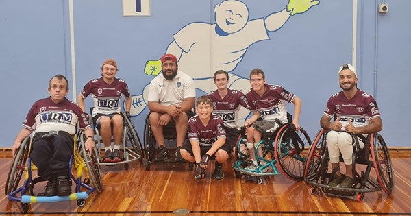 Sea Eagles in NSW Wheelchair Grand Final | Manly Warringah Sea Eagles