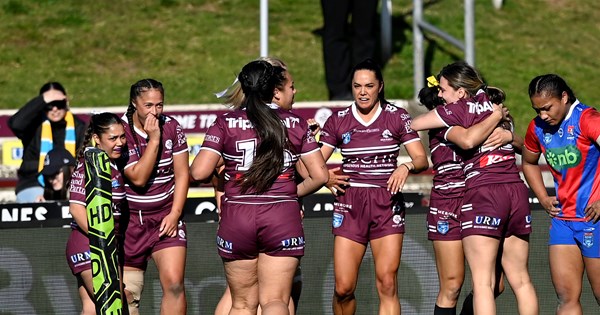 Manly record historic win in Harvey Norman Women's | Manly Warringah ...