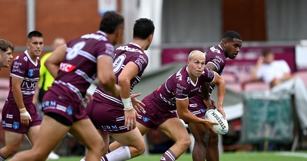 Rd 6: Final Jersey Flegg team team vs Warriors | Manly Warringah Sea Eagles