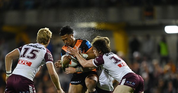 Poor discipline proves costly in Manly's loss to Tigers | Manly ...