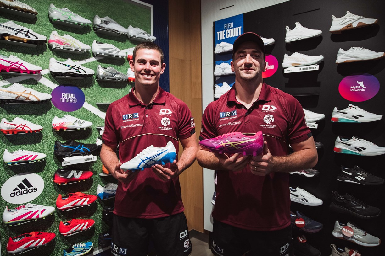 Gallery: Sea Eagles team up with The Athlete's Foot | Manly Warringah ...