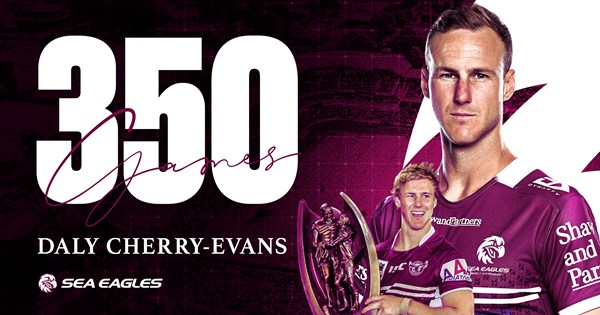 DCE 350: Milestone Man | Manly Warringah Sea Eagles