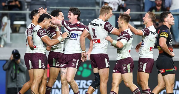 Match Highlights: Panthers v Sea Eagles | Manly Warringah Sea Eagles