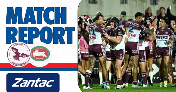 Match Report: NRL Round 14 vs Rabbitohs | Manly Warringah Sea Eagles