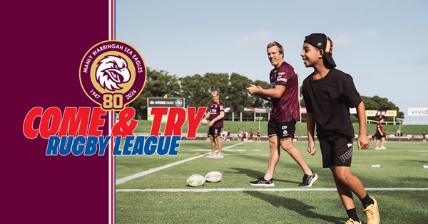 Come & Try Rugby League at our Sea Eagles Summer Clinic | Manly ...