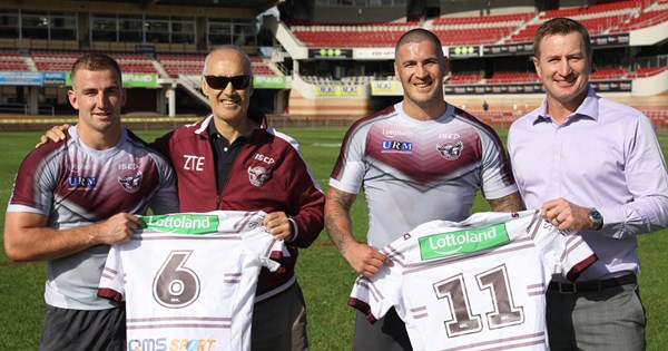 Special moment for Croker and Thompson | Manly Warringah Sea Eagles